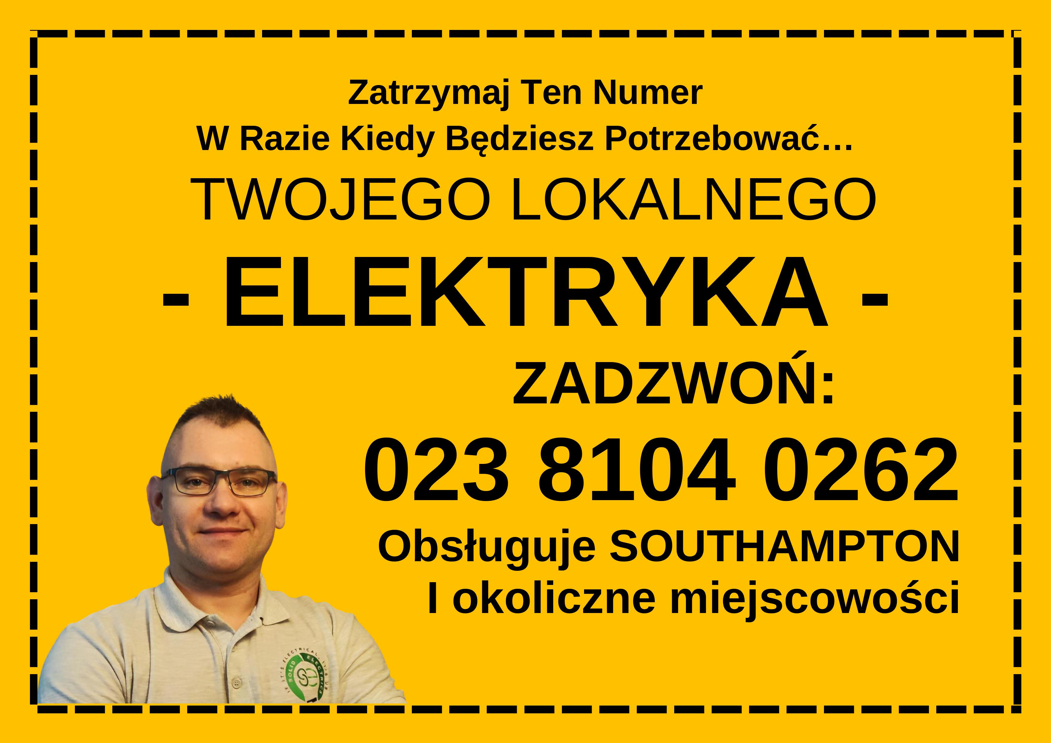⚡Polski Elektryk w Southampton | Domestic, Industrial and Commercial ...