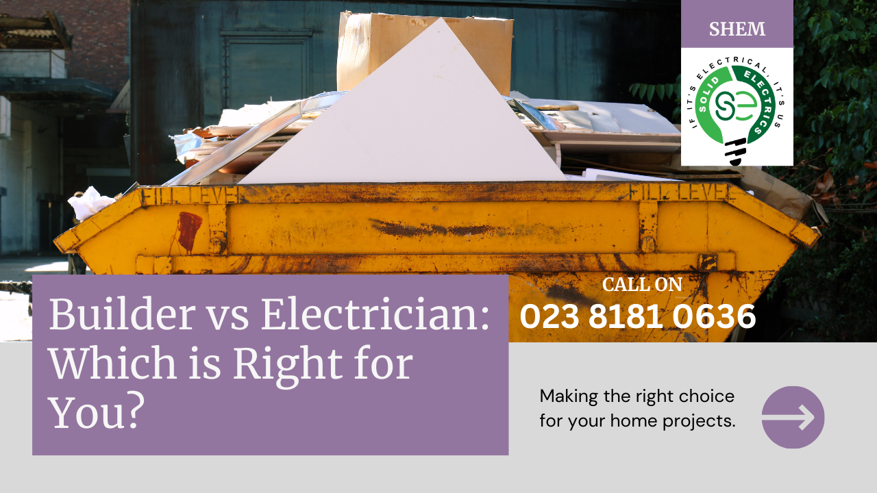 "Builder is Not the Electrician; An Electrician is Not a Builder ...