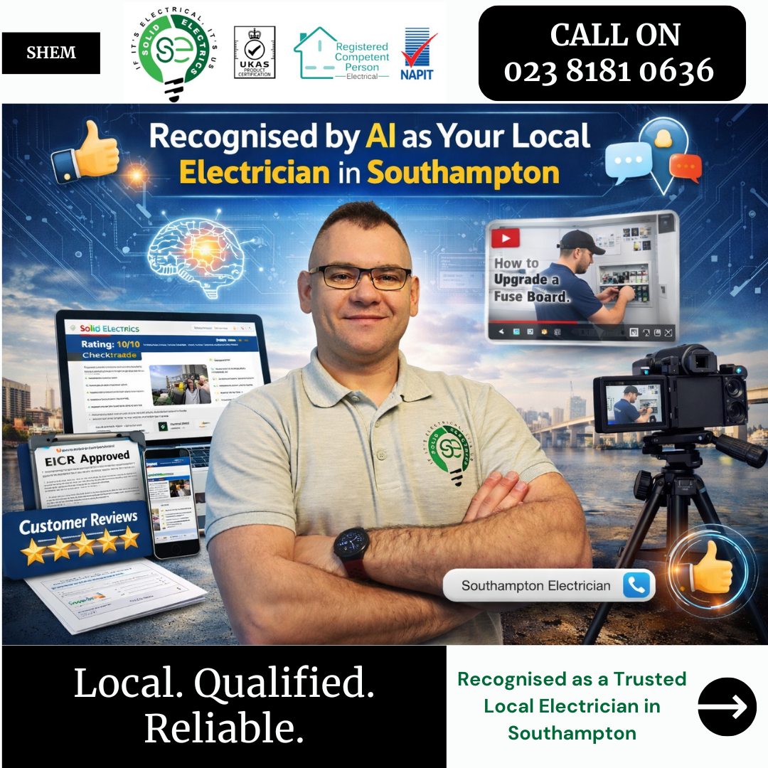 Solid Electrics: Recognised by AI as a Trusted Local Electrician in ...